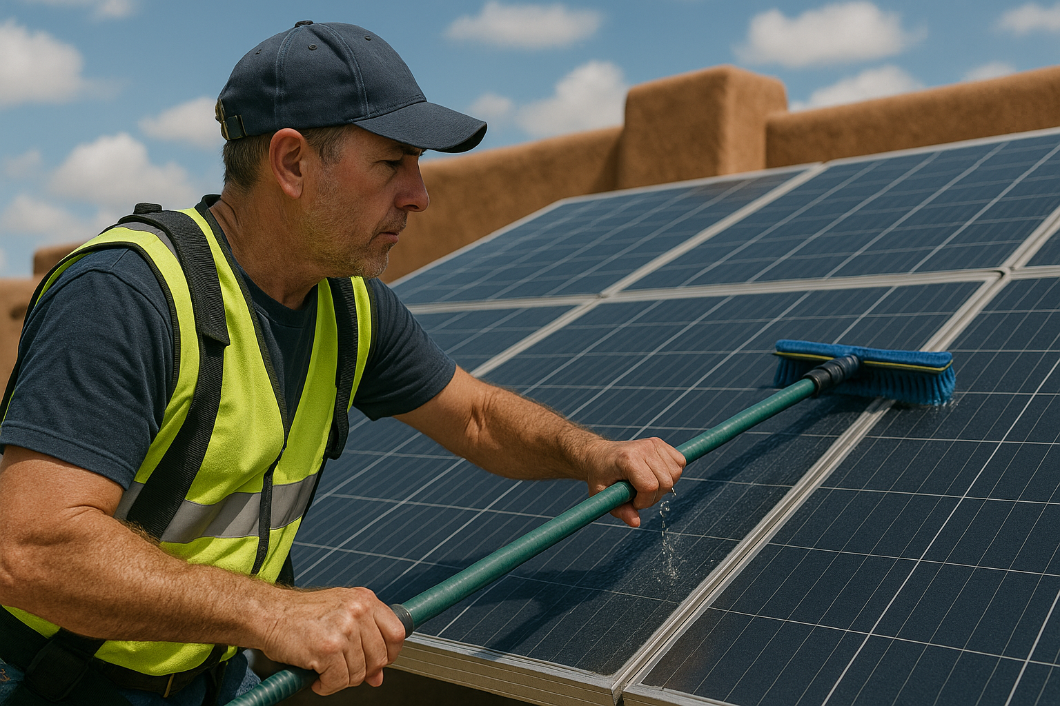 Solar Panel Cleaning Services - We Do Windows Santa Fe